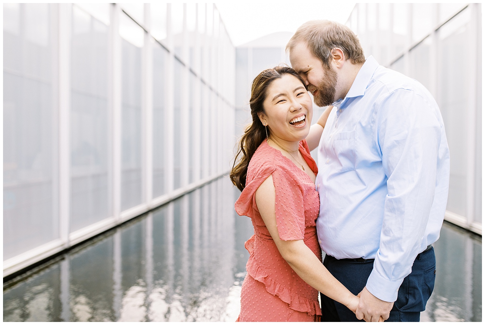 NCMA Raleigh Engagement Session | Jane & Zach