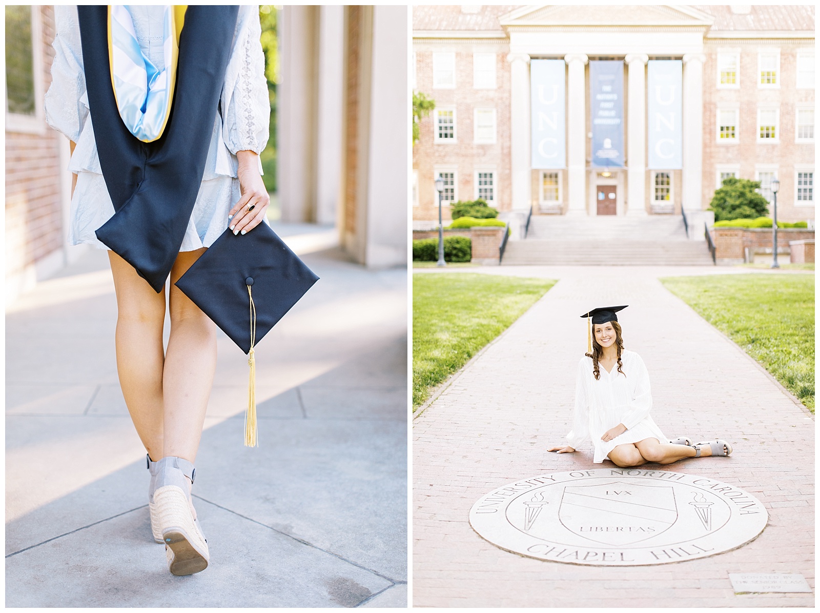 UNC Chapel Hill Graduation Photos | Raleigh Senior Photographer