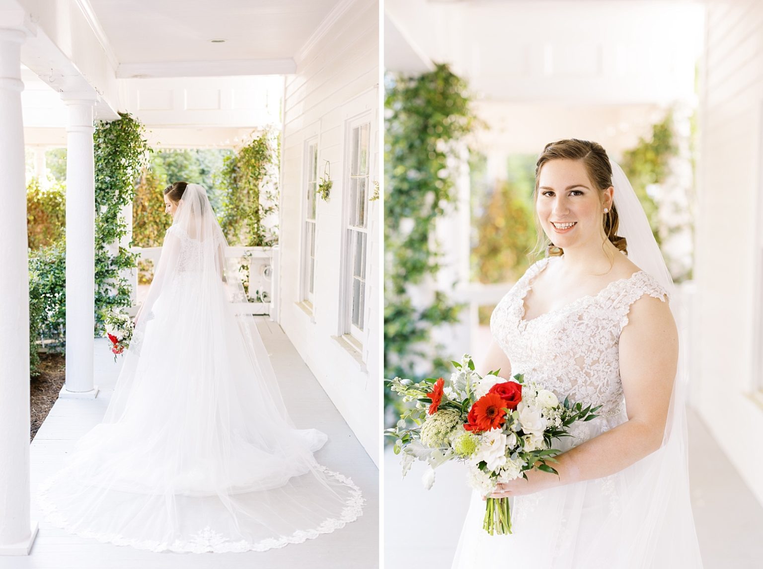 Bridal Portraits at the Mims House | Lindsey