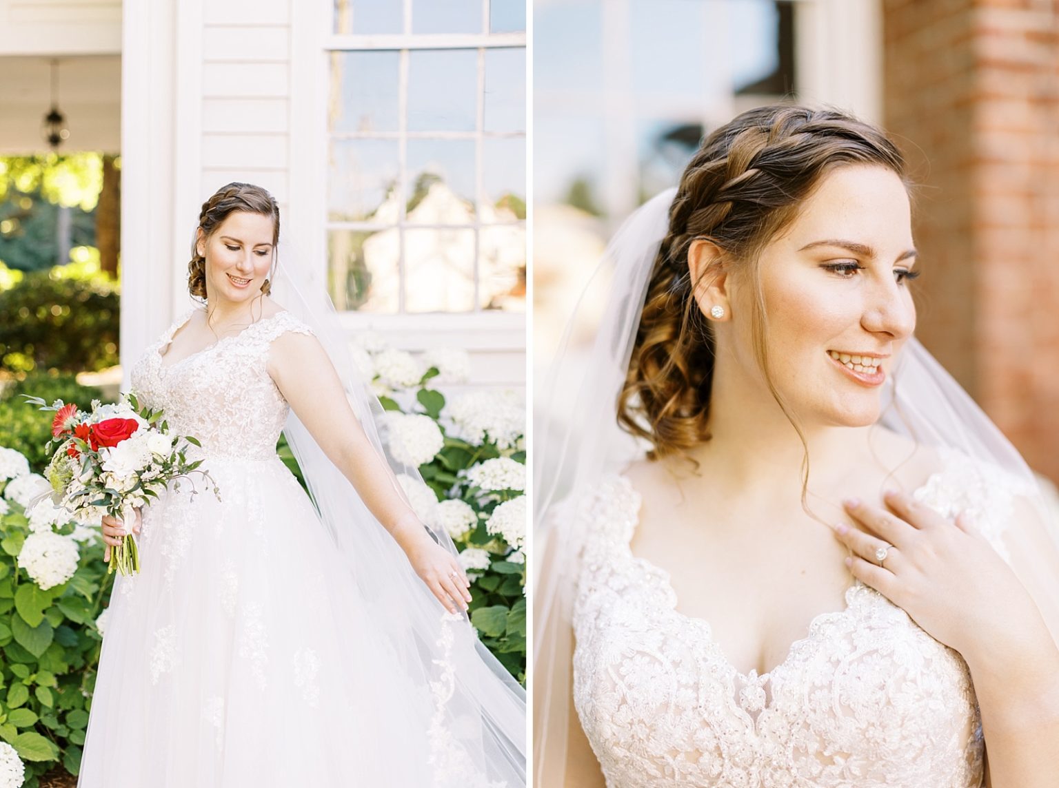 Bridal Portraits at the Mims House | Lindsey