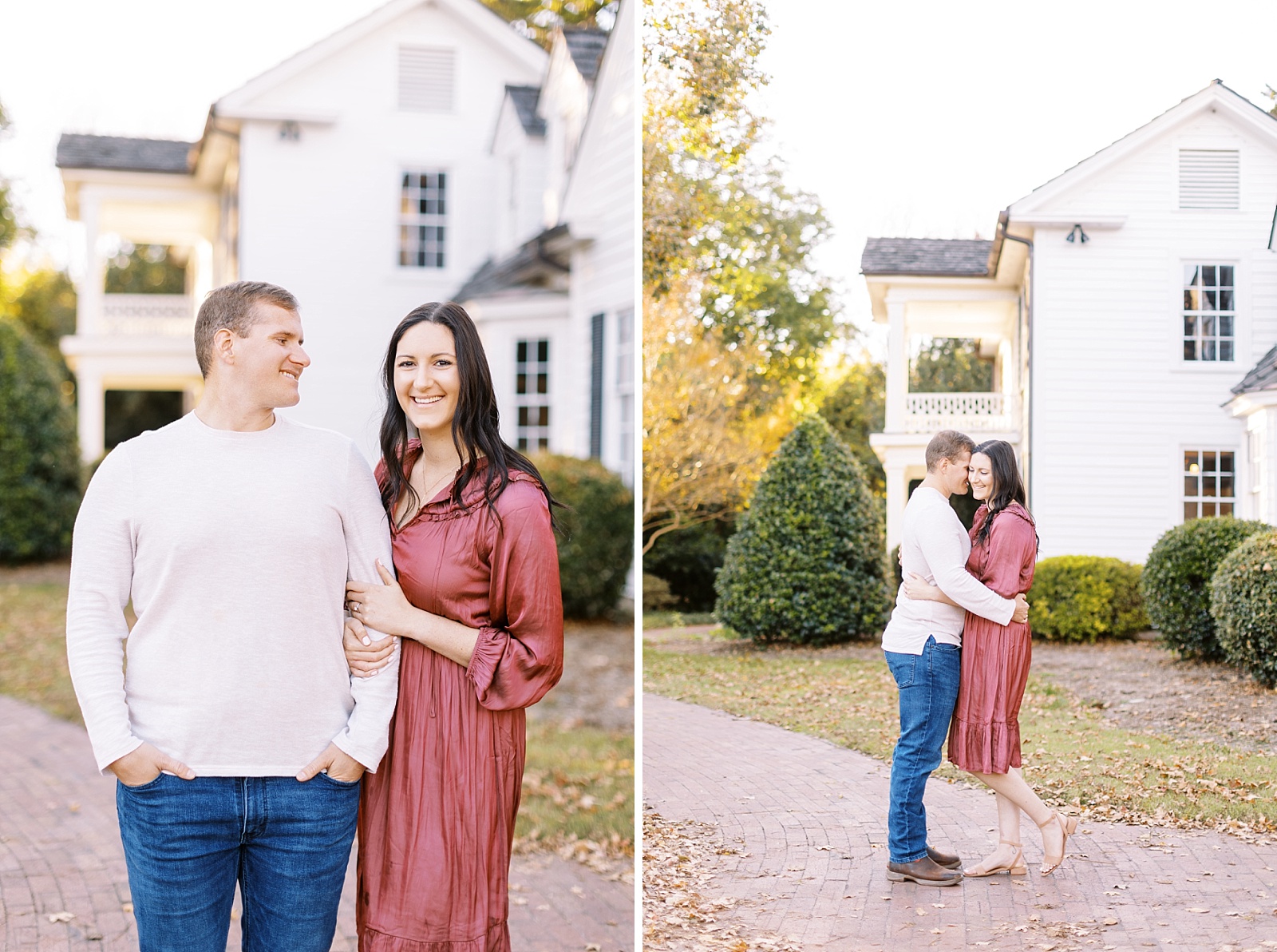 Historic Oak View Park Couples Photos | Raleigh Photographer