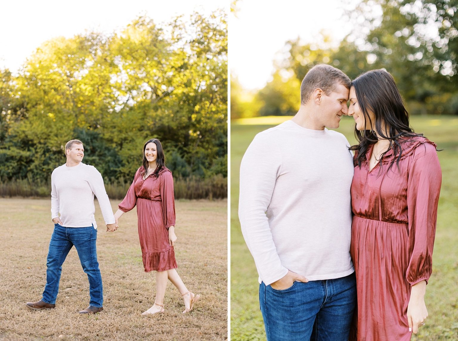 Historic Oak View Park Couples Photos | Raleigh Photographer
