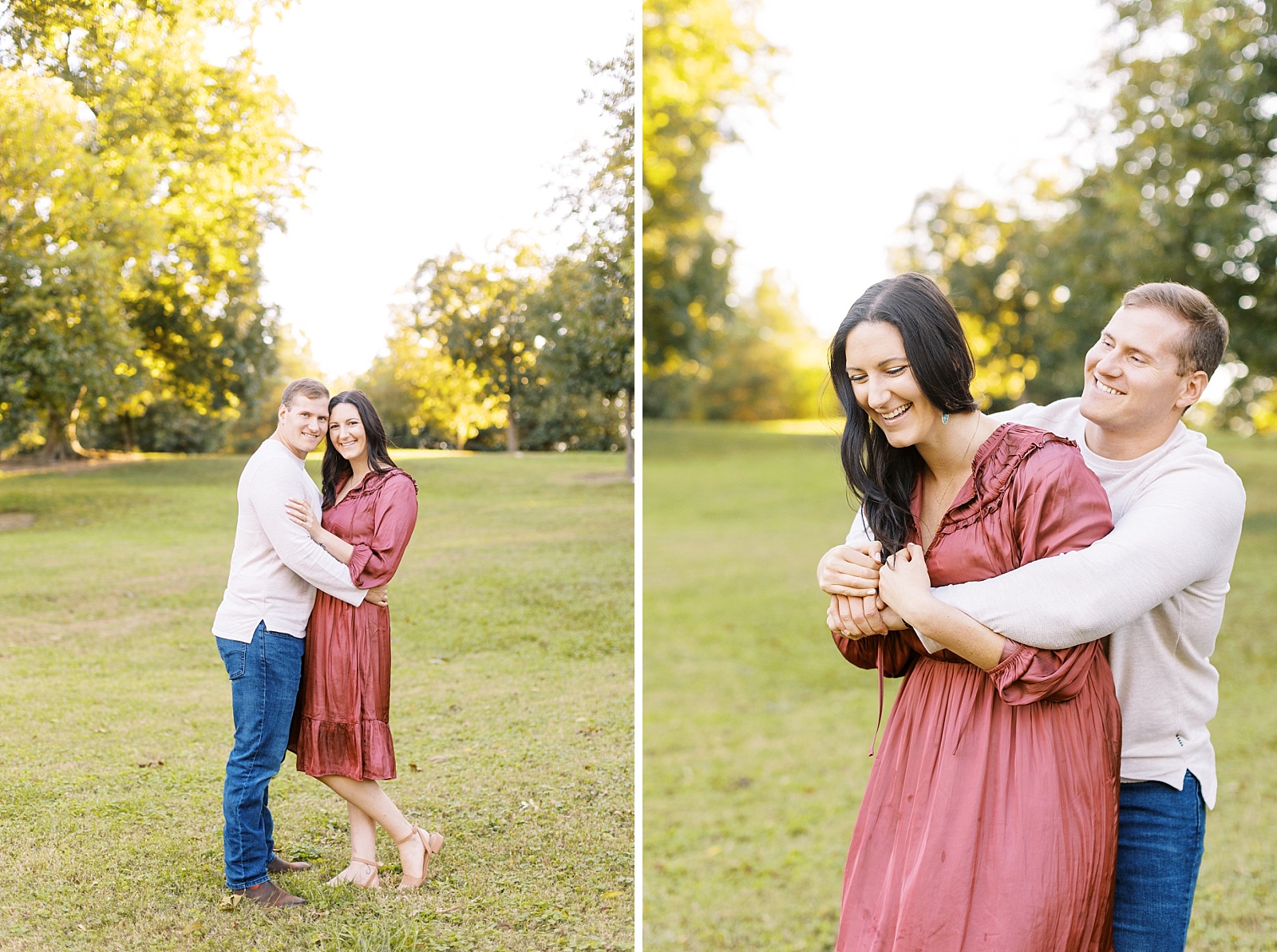 Historic Oak View Park Couples Photos | Raleigh Photographer