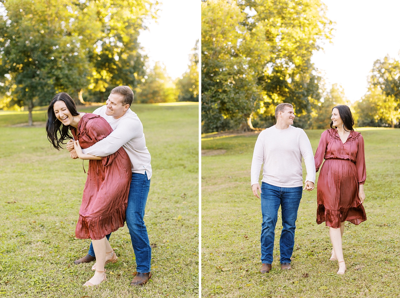 Historic Oak View Park Couples Photos | Raleigh Photographer
