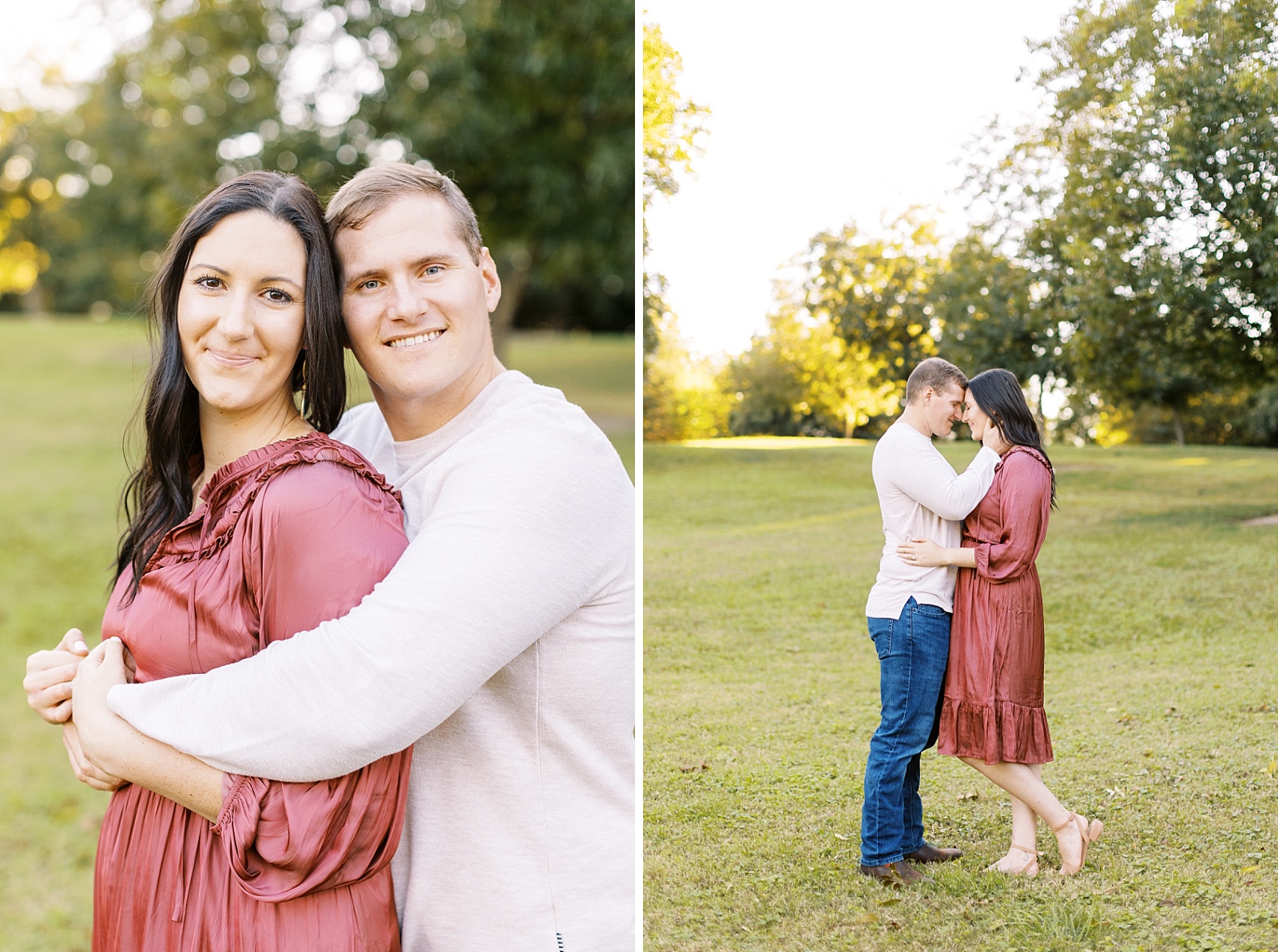 Historic Oak View Park Couples Photos | Raleigh Photographer