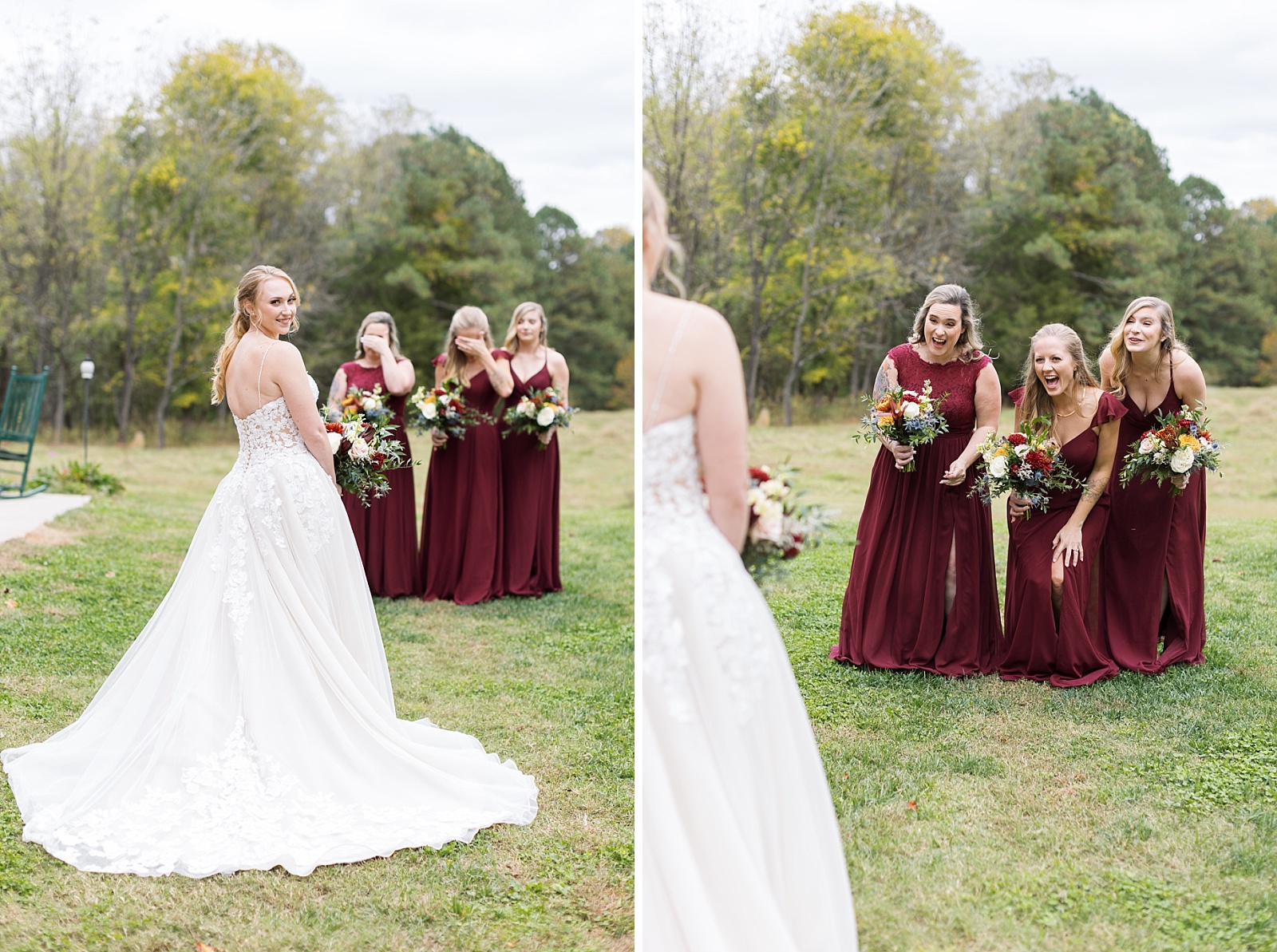 Fall Wedding at Cates Farm | Raleigh Wedding Photographer