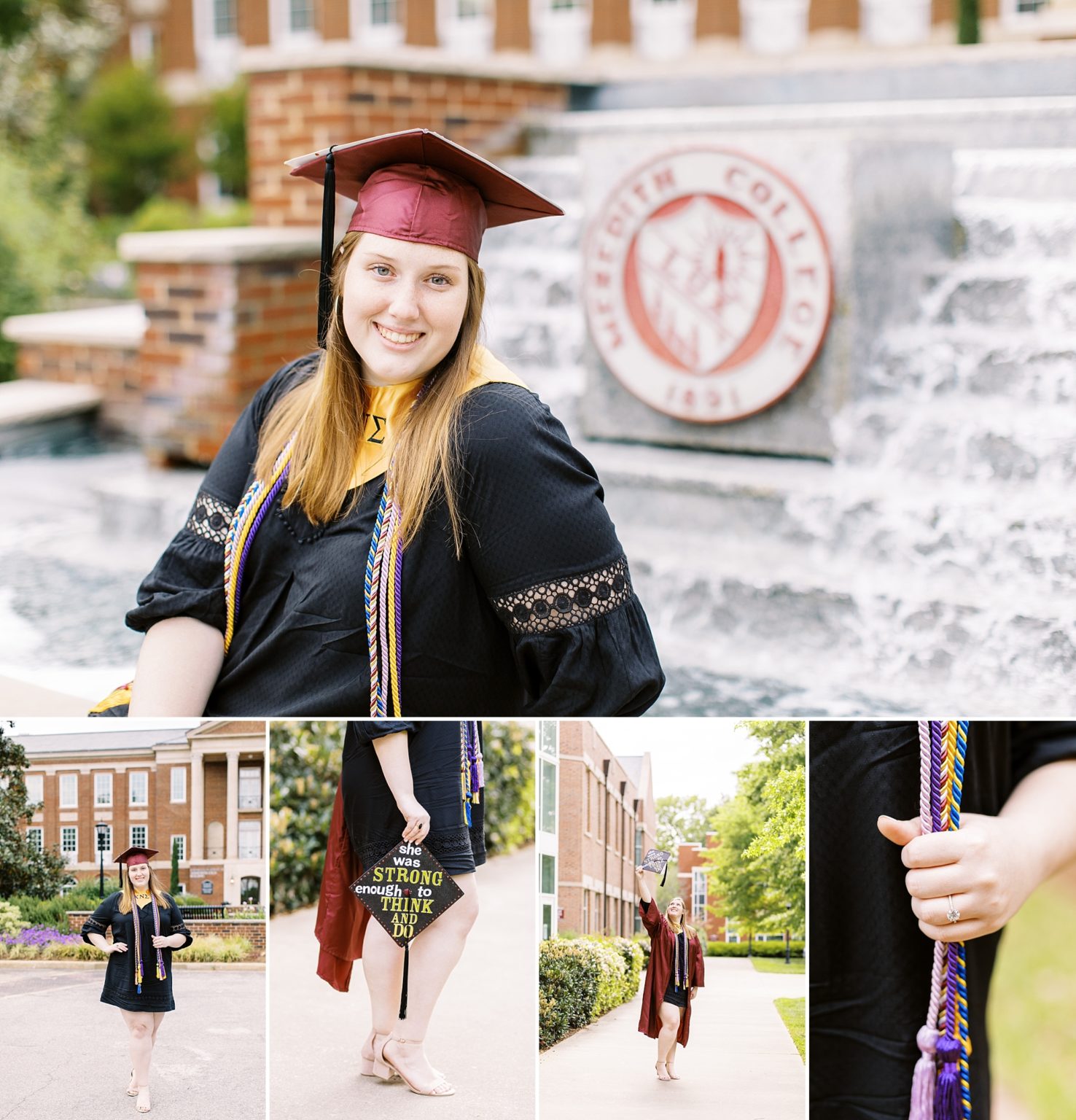 NCSU and Meredith Grad Photos | Raleigh Senior Photographer