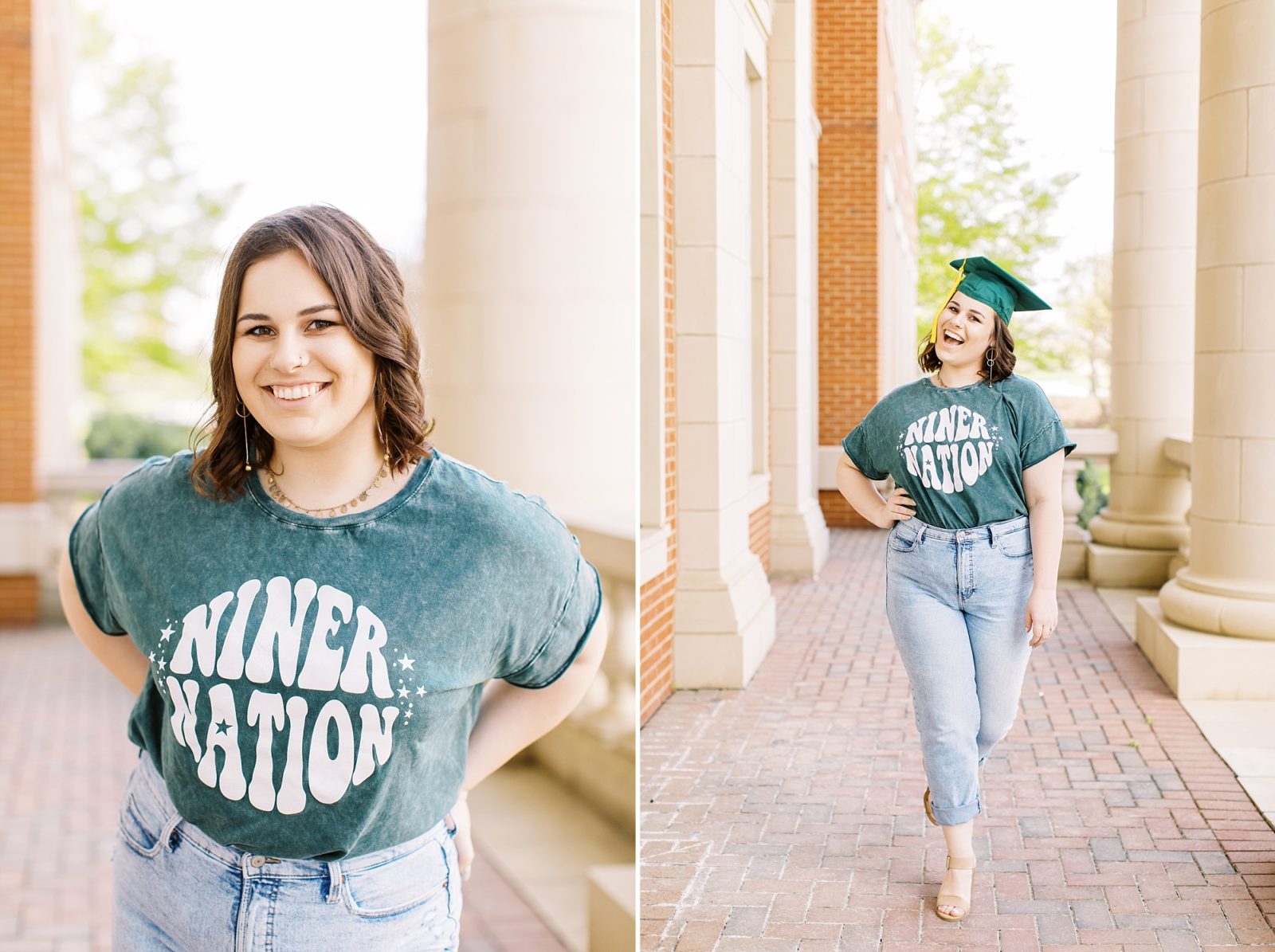 UNC Charlotte Grad Photos | NC Senior Photographer