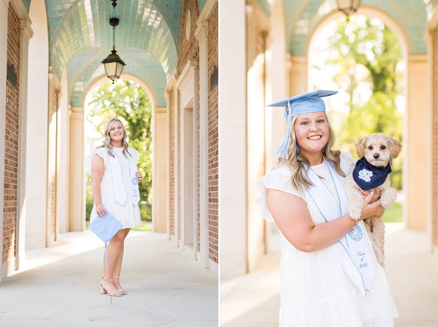 UNC Chapel Hill Grad Photos | Raleigh Senior Photographer | Hallie, Olivia