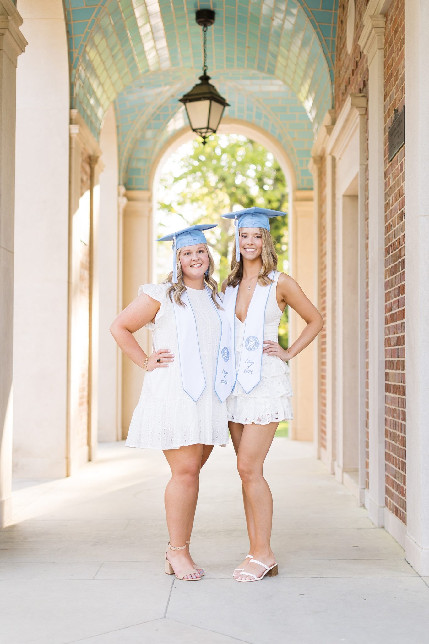 UNC Chapel Hill Grad Photos | Raleigh Senior Photographer | Hallie, Olivia
