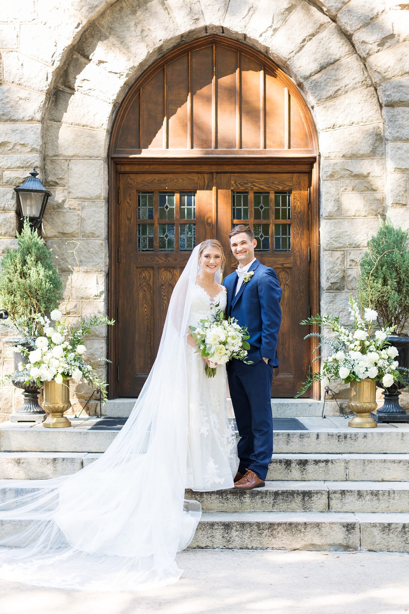 Downtown Raleigh Wedding at the City Club and Sacred Heart