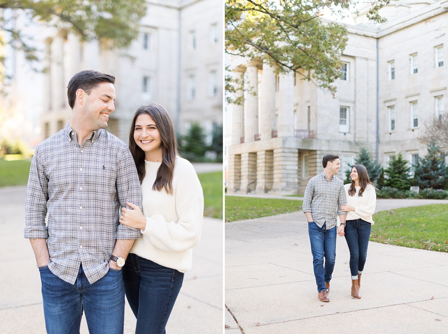 Downtown Raleigh Engagement Photos | Raleigh Photographer