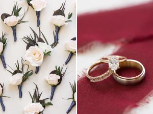 Walnut Hill Wedding with Burgundy and Black Details for Fall