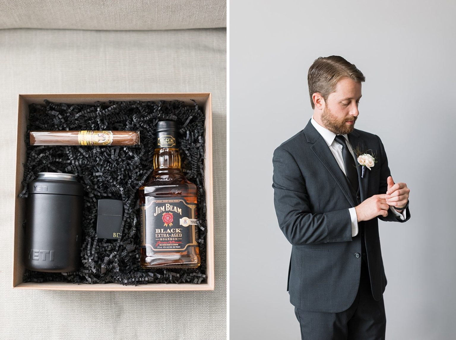 Walnut Hill Wedding with Burgundy and Black Details for Fall