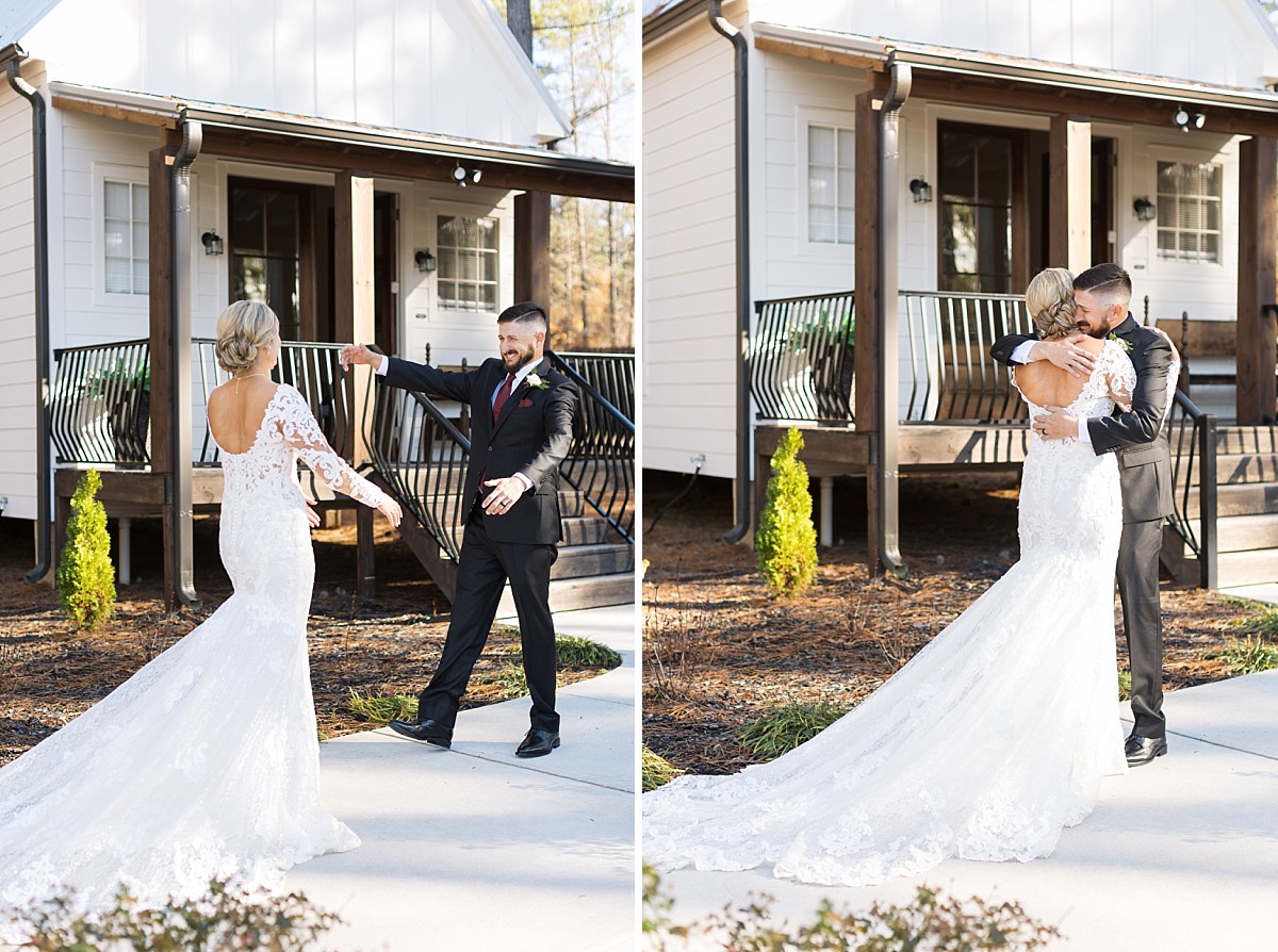 Christmas Wedding at Pinehill Pavilion | Raleigh Wedding Photographer