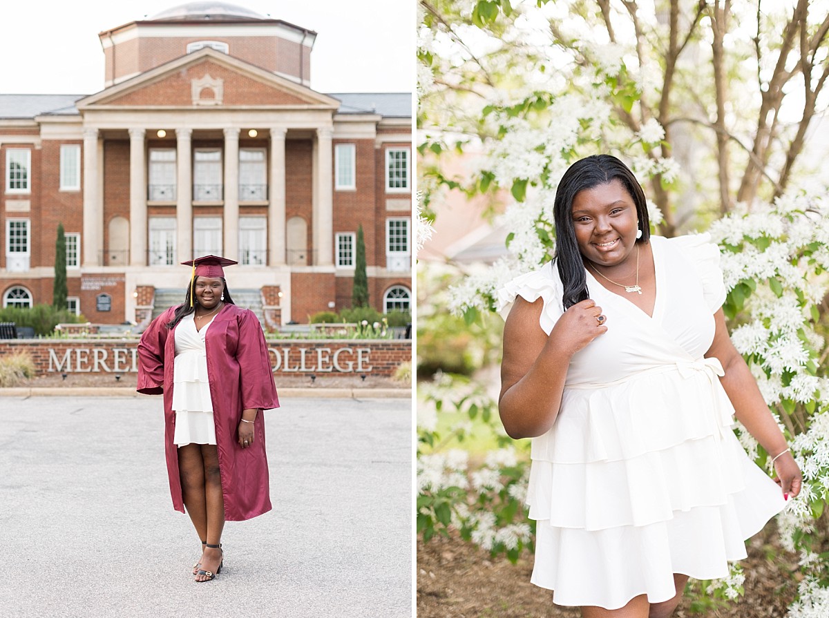 Meredith College Grad Photos | Raleigh Senior Photographer