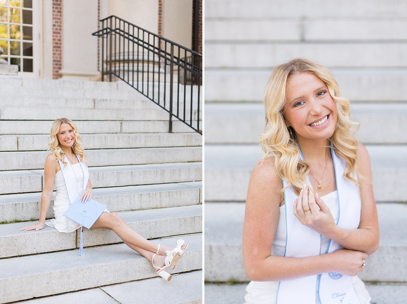 UNC Chapel Hill Senior Photos on Campus | Senior Photographer
