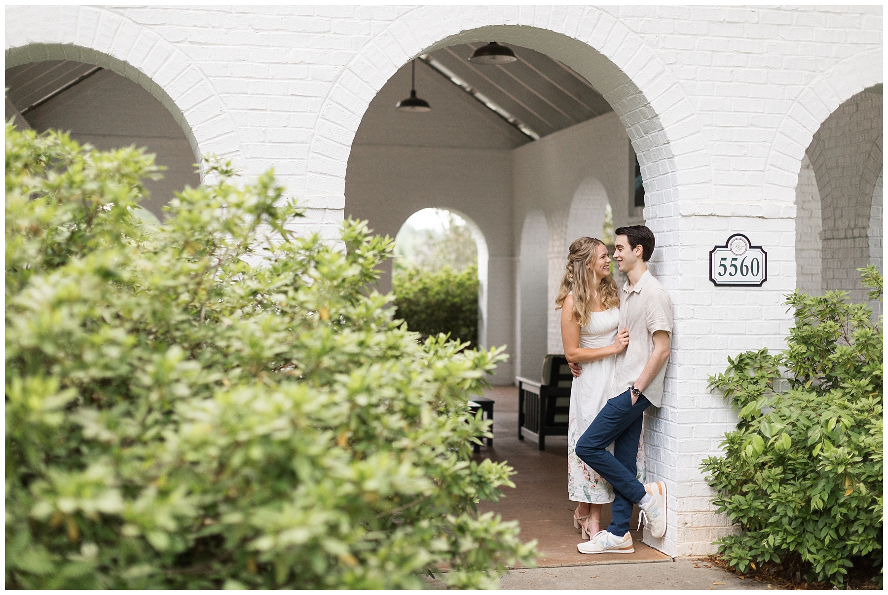 Winston Salem Couples Portraits at Brookberry Farm